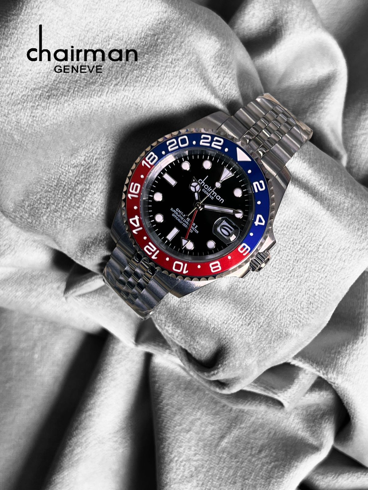 Chairman Stainless Steel Quartz Analogue Watch with Blue Dial For Men ...